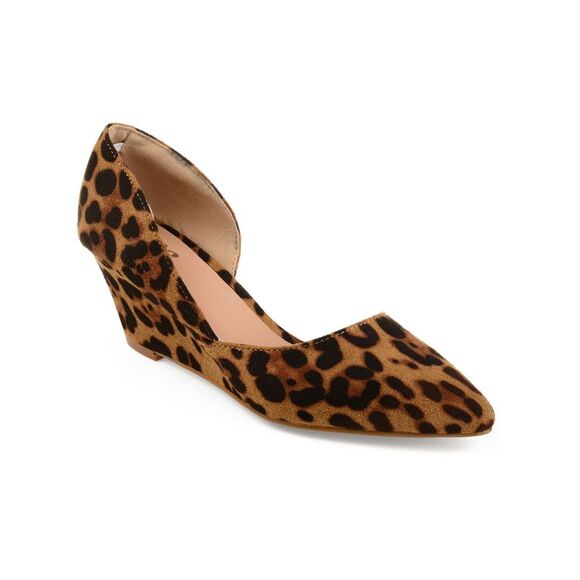 Journee Collection | Shoes | Journee Collection Womens Brown Leopard ...